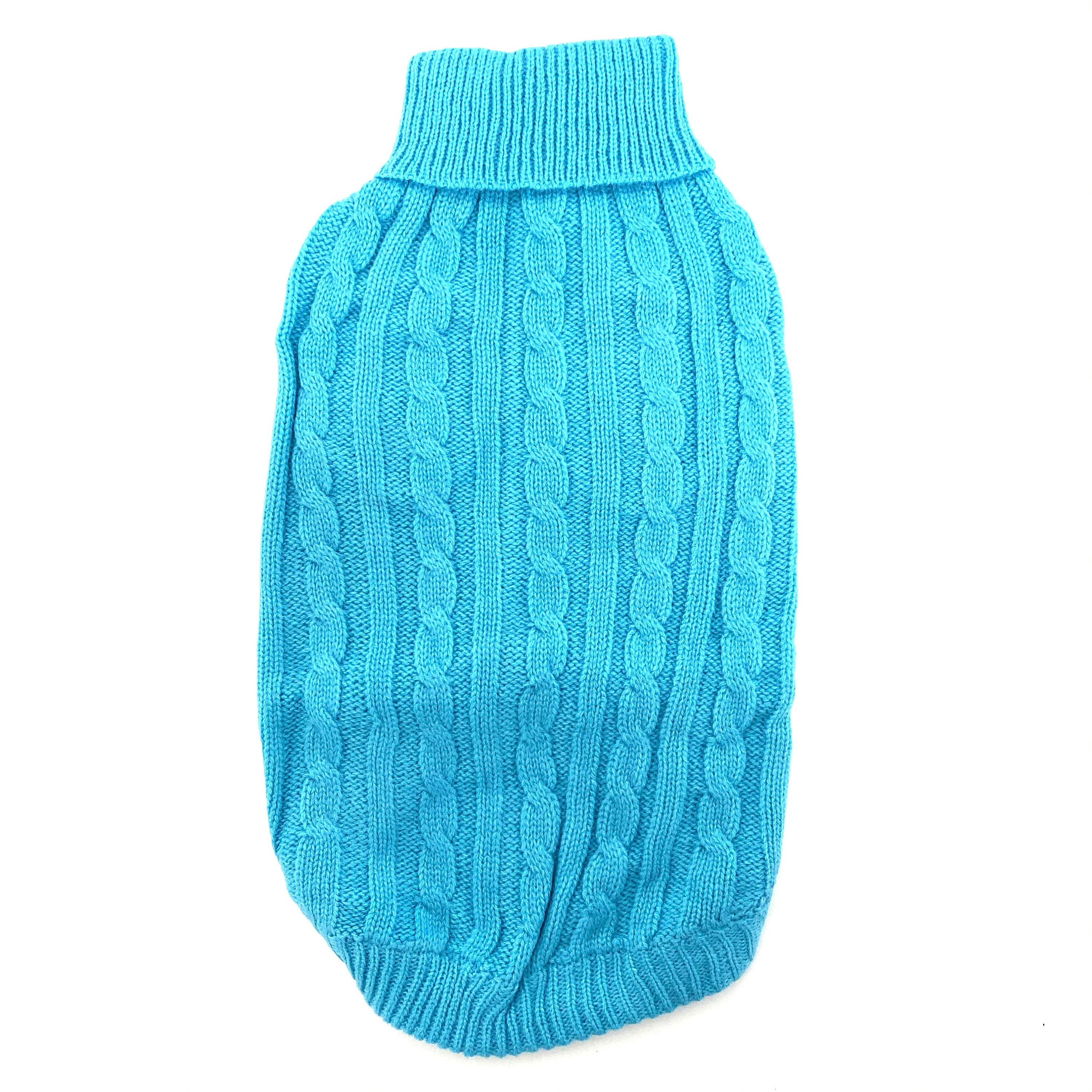 Dogs Jumpers Blue, XS stretchy washable for small to larger dogs Cosy ...