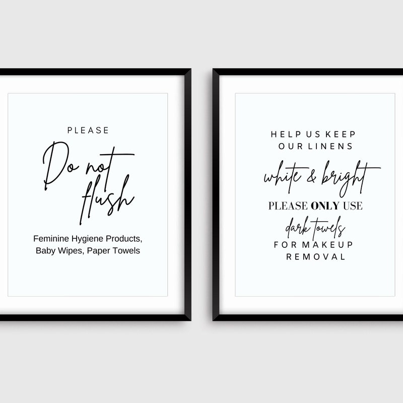 Do Not Use Bathroom Signs - Etsy