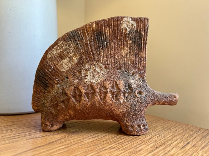 Modern 1960’s Ceramic ECHIDNA Italian Aldo Londi BITOSSI POTTERY ...