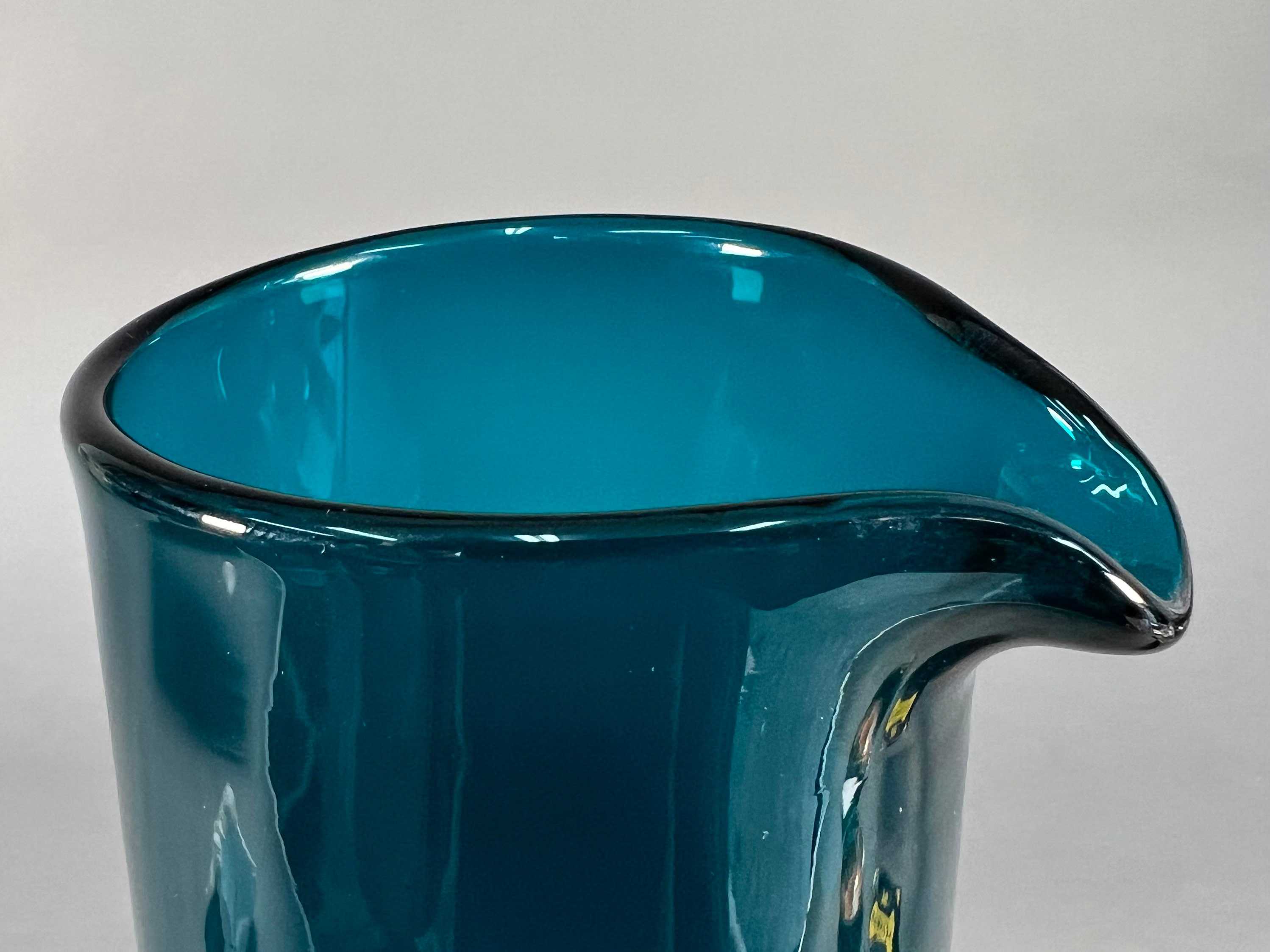 Swedish Modern Glass Pitcher