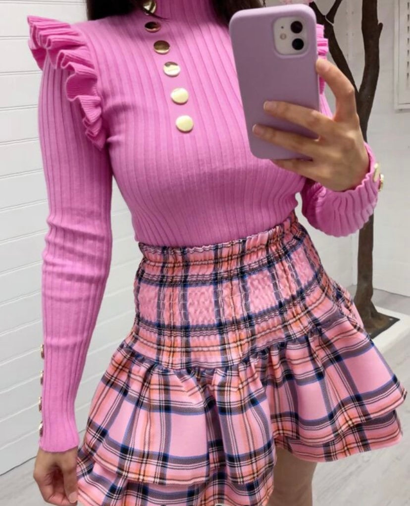 Pink Rara Skirt - Etsy