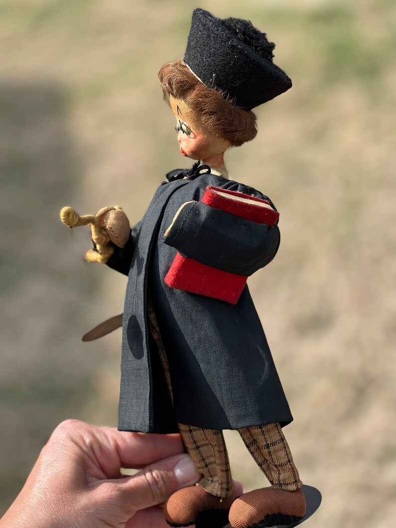 Vintage Klumpe Lawyer/judge Character Doll - Etsy