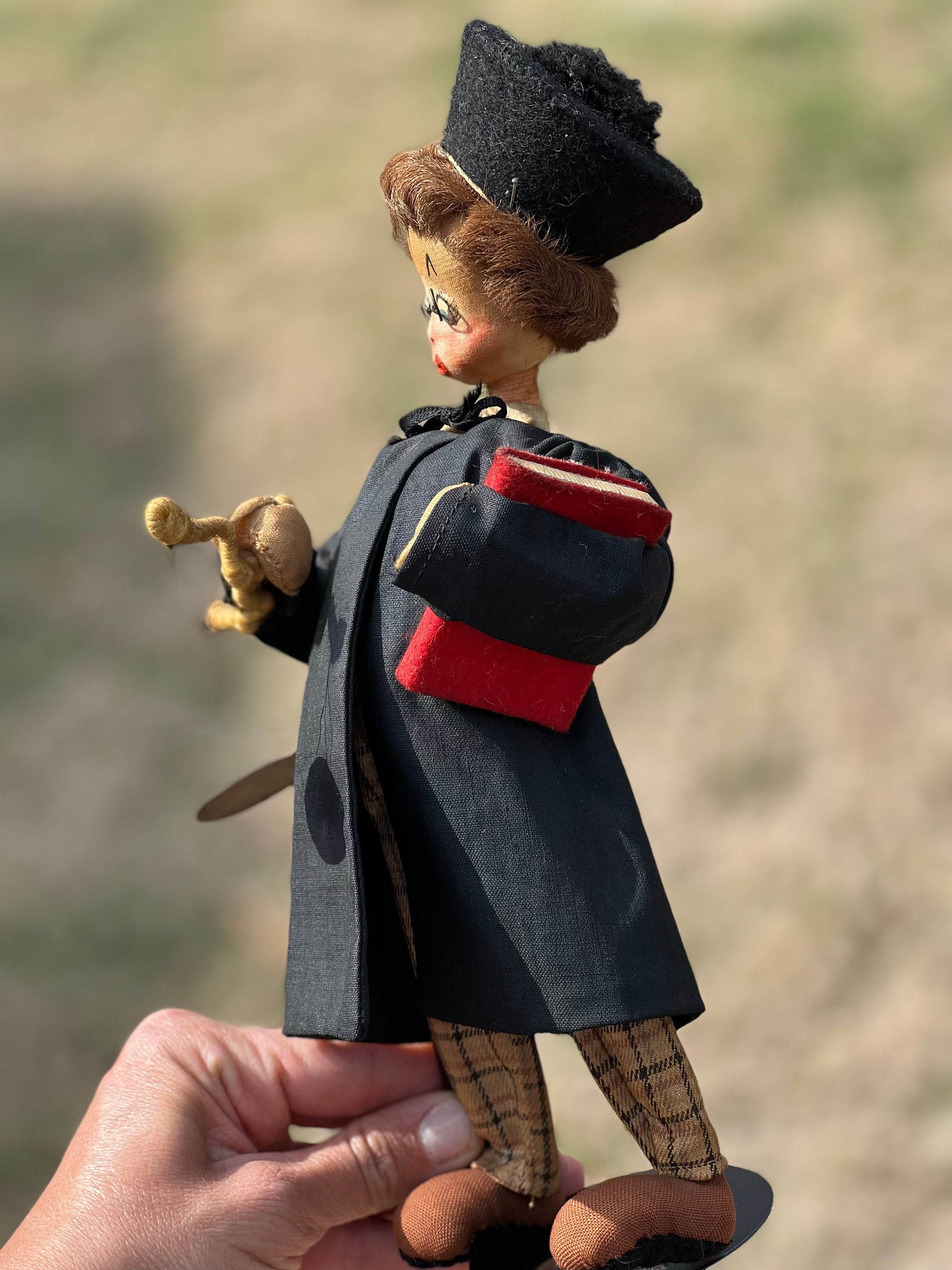 Vintage Klumpe Lawyer/judge Character Doll - Etsy