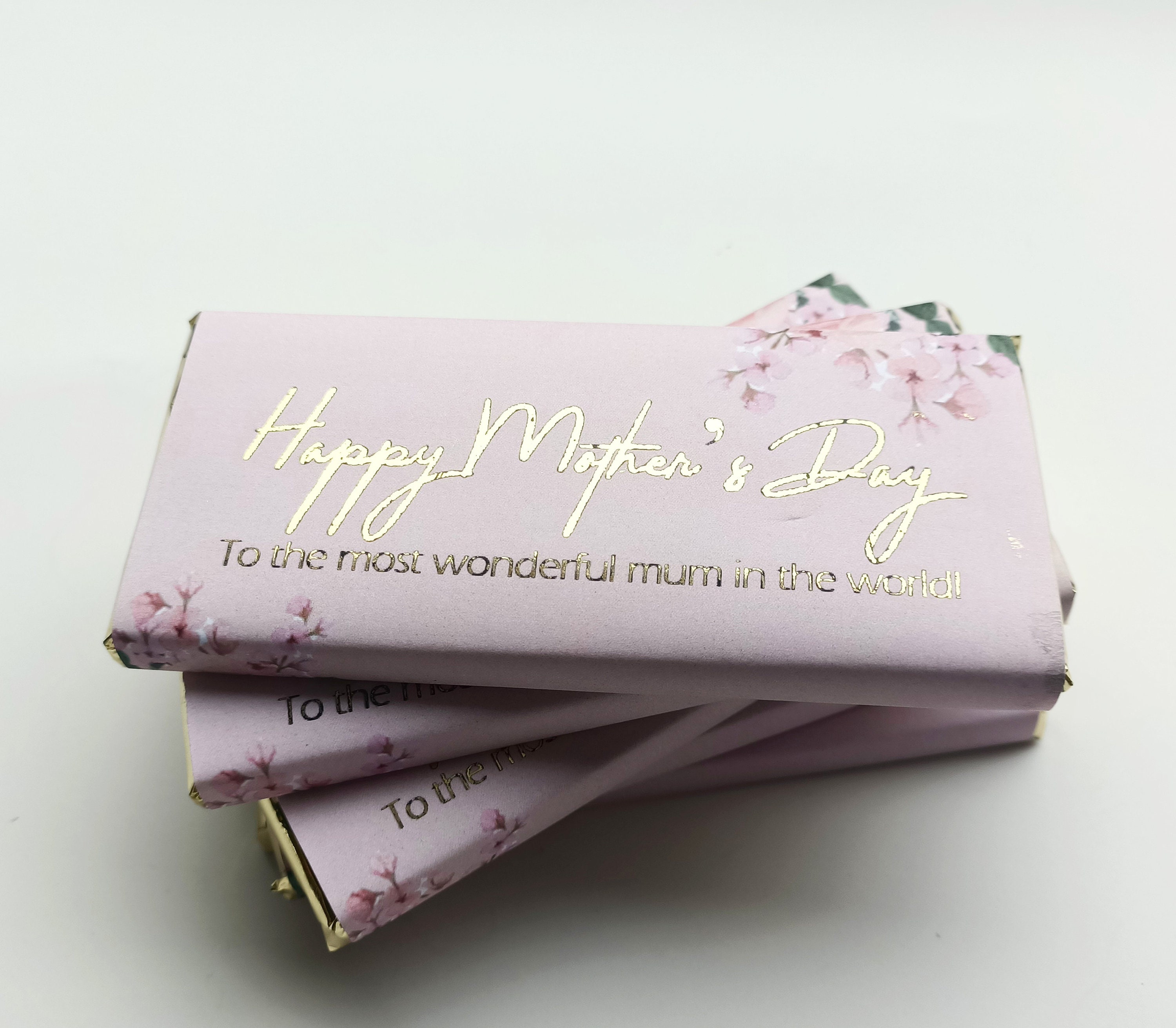 Personalised chocolate wrappers including chocolates with | Etsy