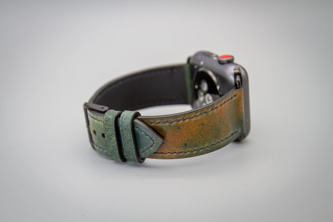 Shell Cordovan Apple Watch Band, Apple Watch Series 4 - 7 - ULTRA ...