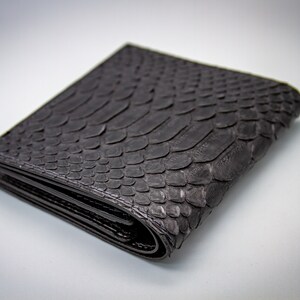 Snake Leather Wallet, Snake Skin Wallet, Snake Leather Wallet, Custom ...
