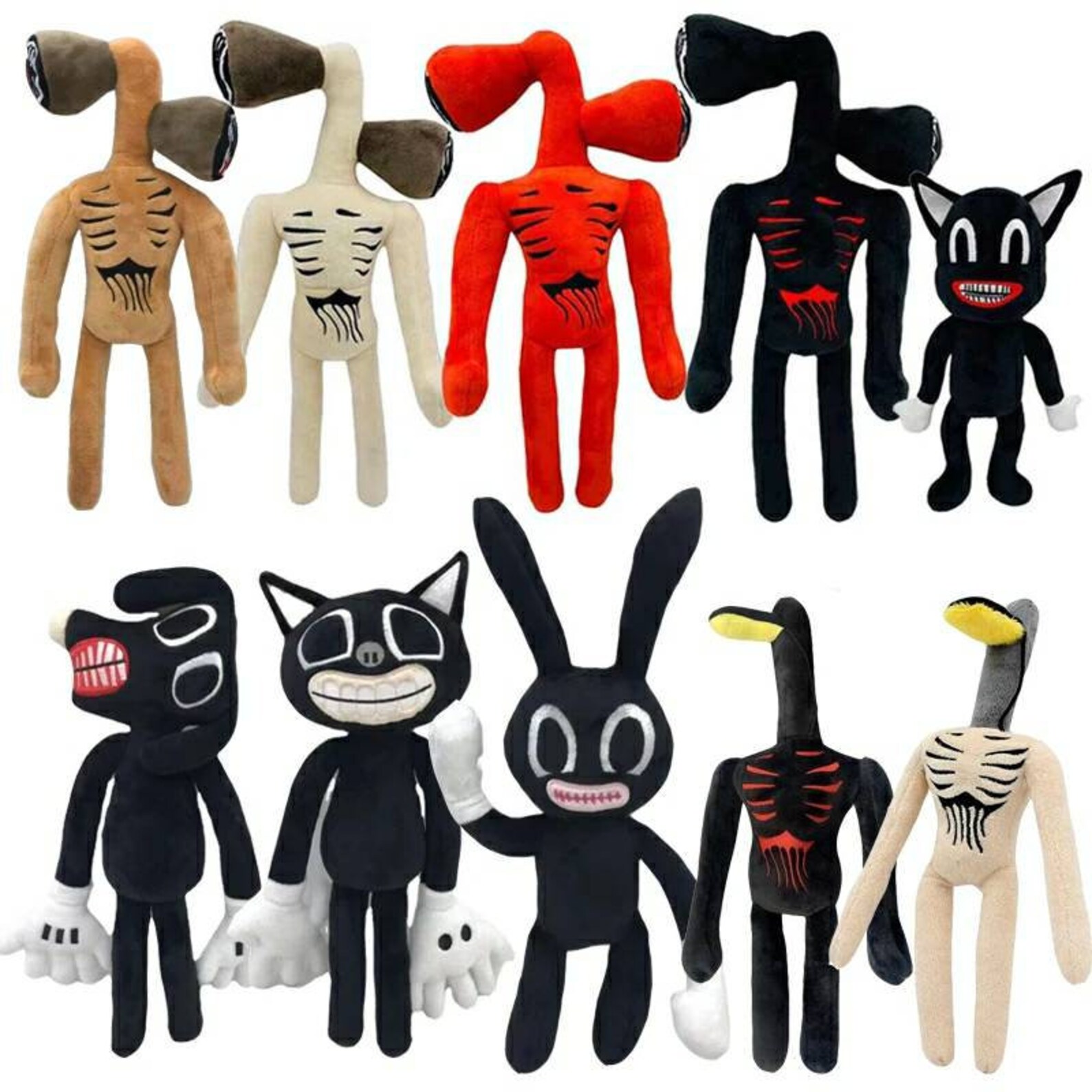 Siren Head Plush Anime Siren Head Plush Toy Soft Scary Siren | Etsy