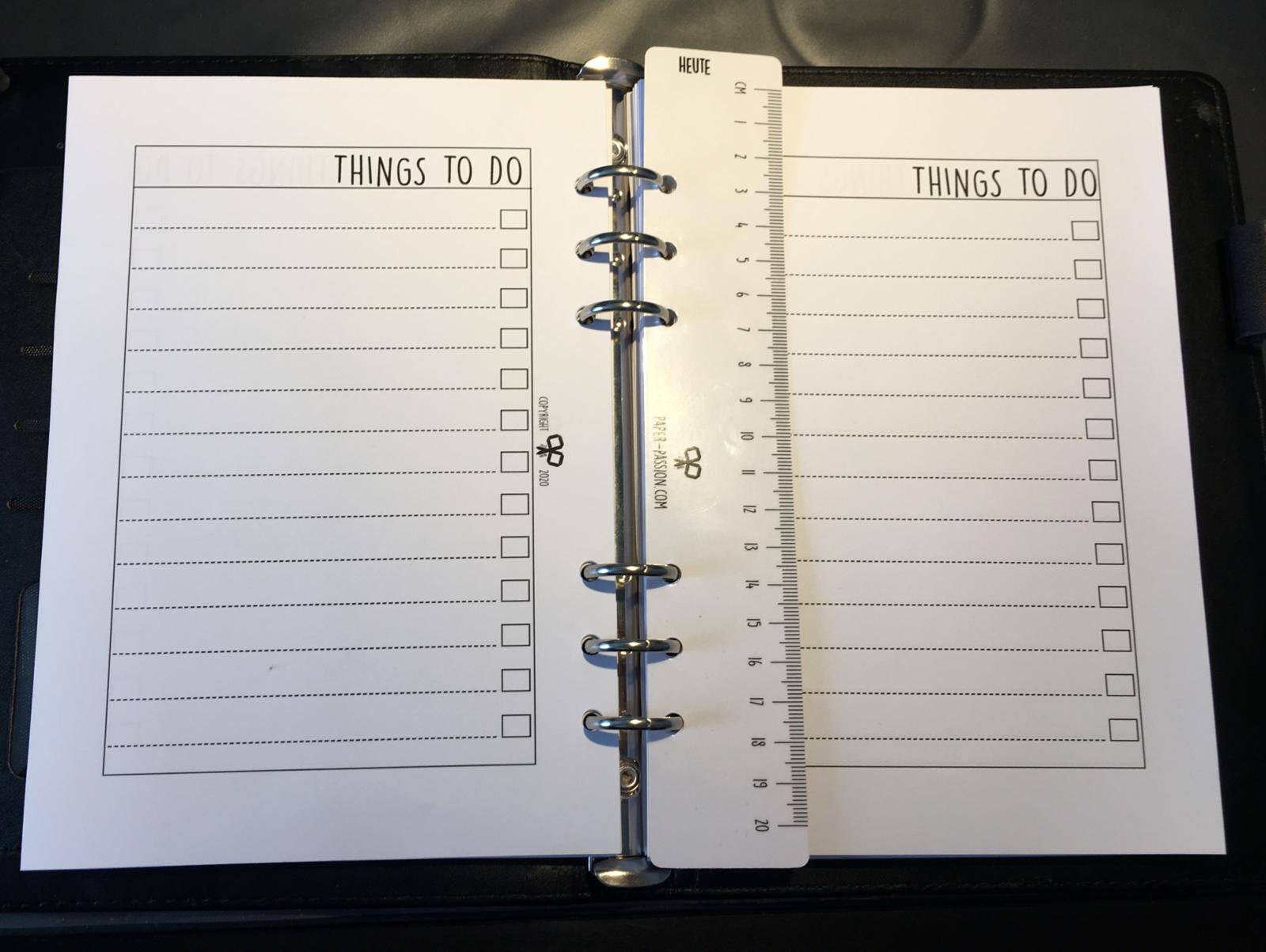 Planner Accessories Today Marker Bookmark Ruler - Etsy UK