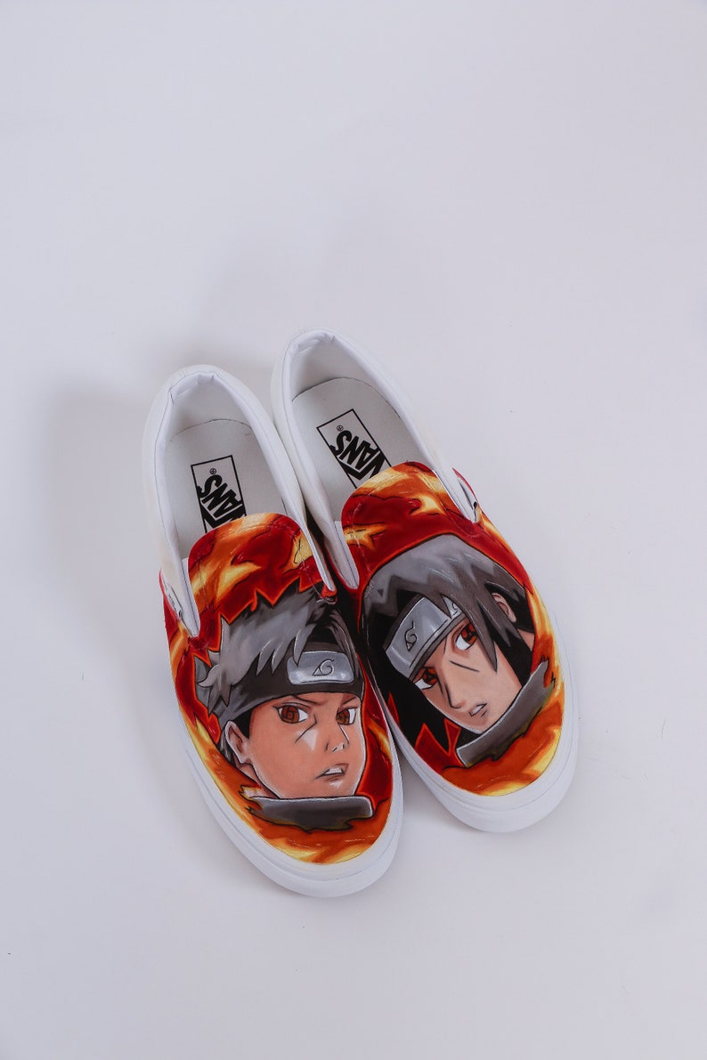 Custom Anime/cartoon Vans Shoes - Etsy