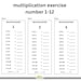 Printable Multiplication Chart and Tables 1 to 12, Basic Multiplication ...