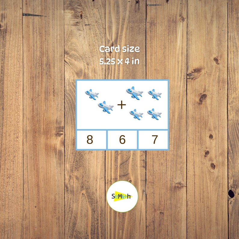 Printable Addition Clip Cards, Maths Practice, Number Counting ...