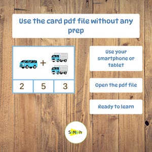 Printable Addition Clip Cards, Maths Practice, Number Counting ...