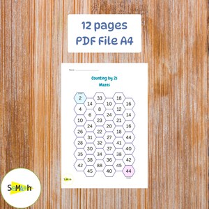 Math Game Maze Skip Count by 2s and 3s Instant Download - Etsy