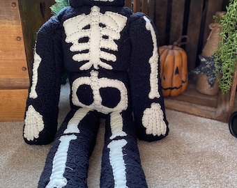 Skeleton Plush Toy | Etsy