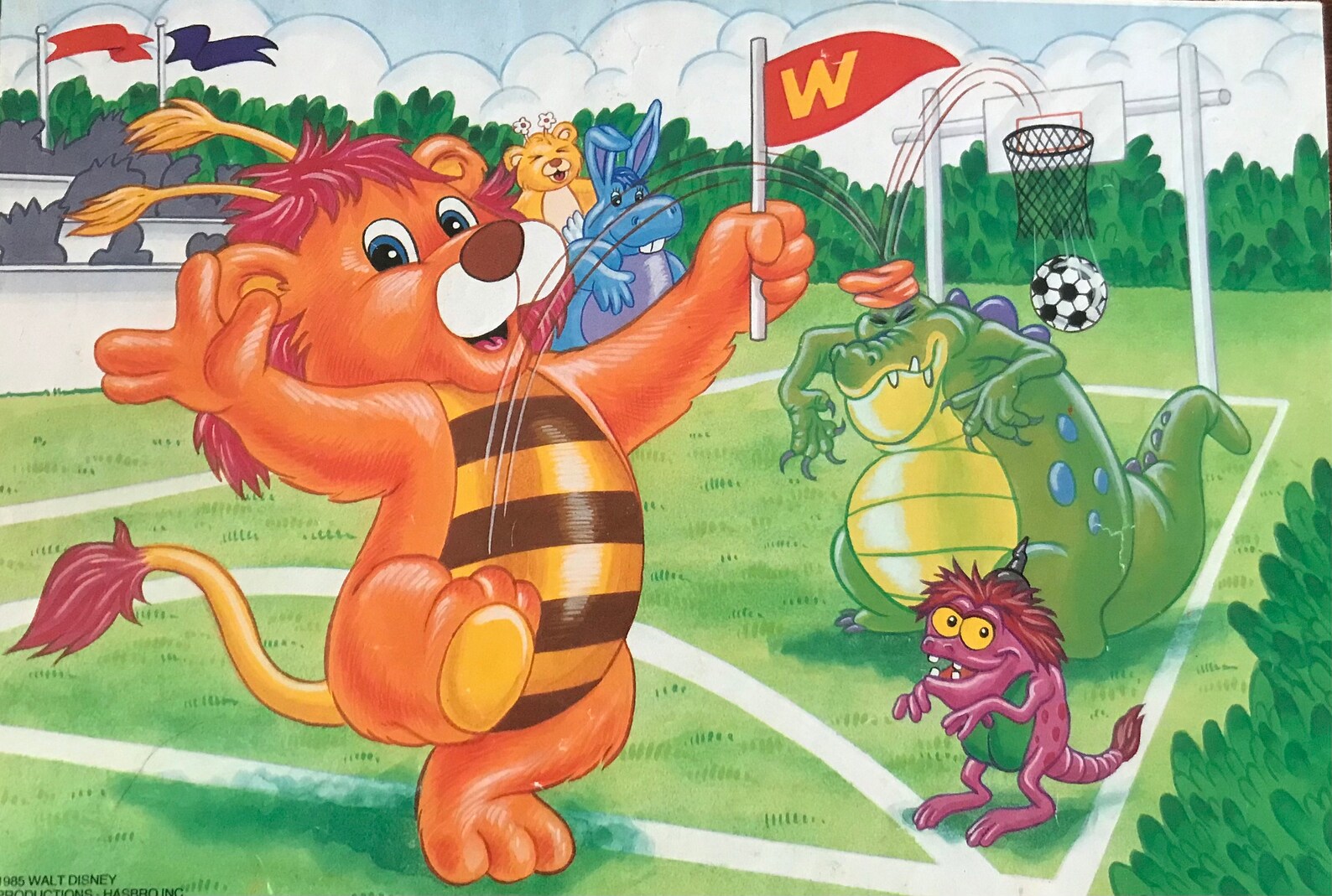 Very Rare Disney the Wuzzles Six Sided Cube Puzzle. - Etsy UK