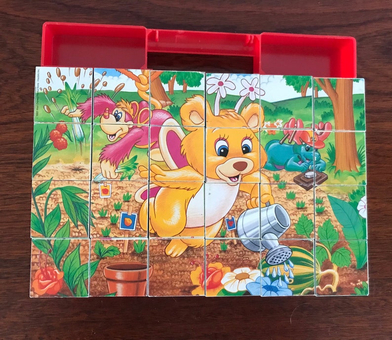 Very Rare Disney the Wuzzles Six Sided Cube Puzzle. | Etsy UK