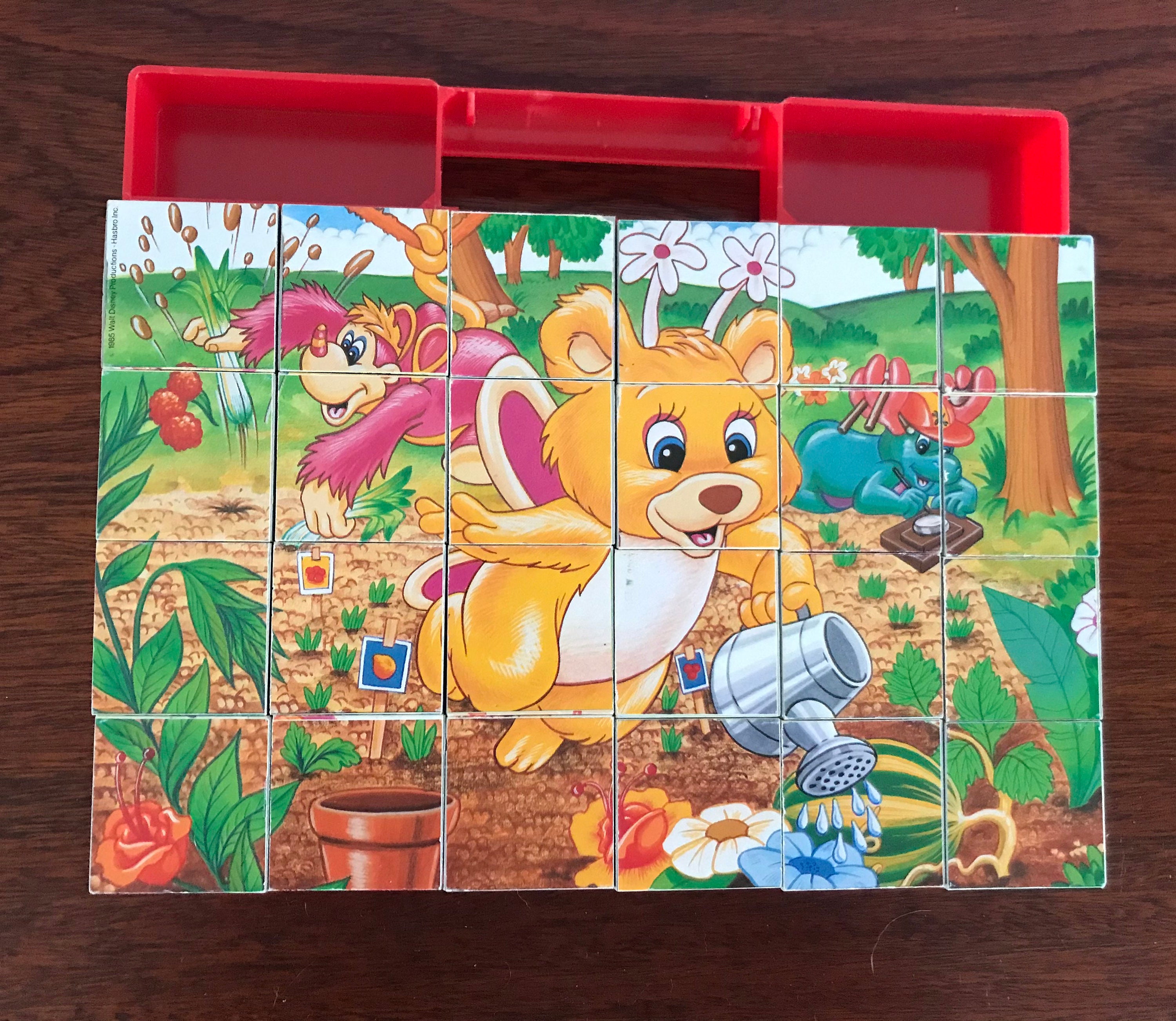 Very Rare Disney the Wuzzles Six Sided Cube Puzzle. | Etsy UK