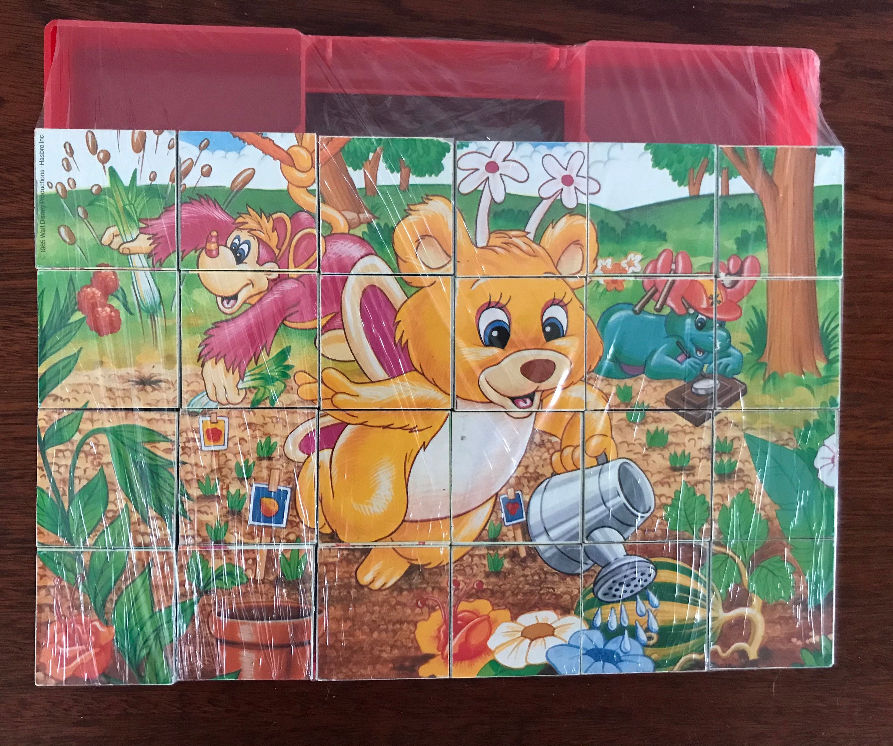 Very Rare Disney the Wuzzles Six Sided Cube Puzzle. | Etsy UK