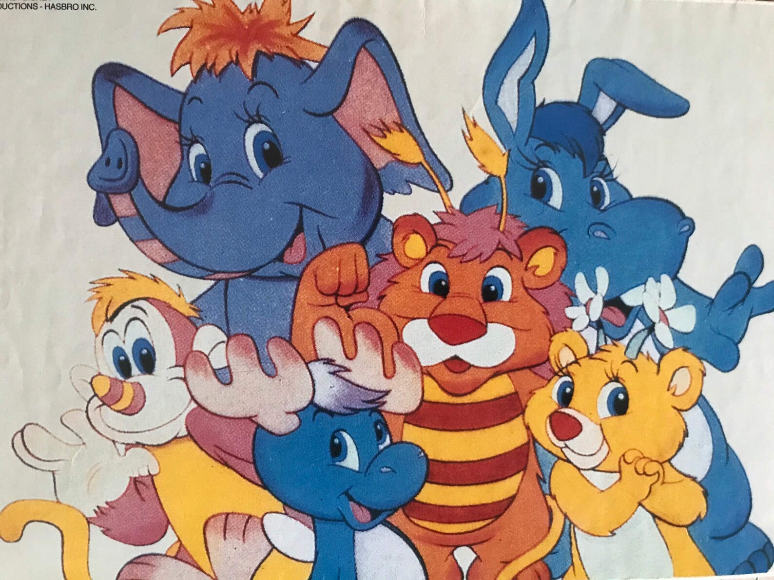 Very Rare Disney the Wuzzles Six Sided Cube Puzzle. | Etsy UK