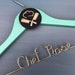 Chef Gift, Culinary Gifts, Personalized Chef Coat Hanger, Culinary ...