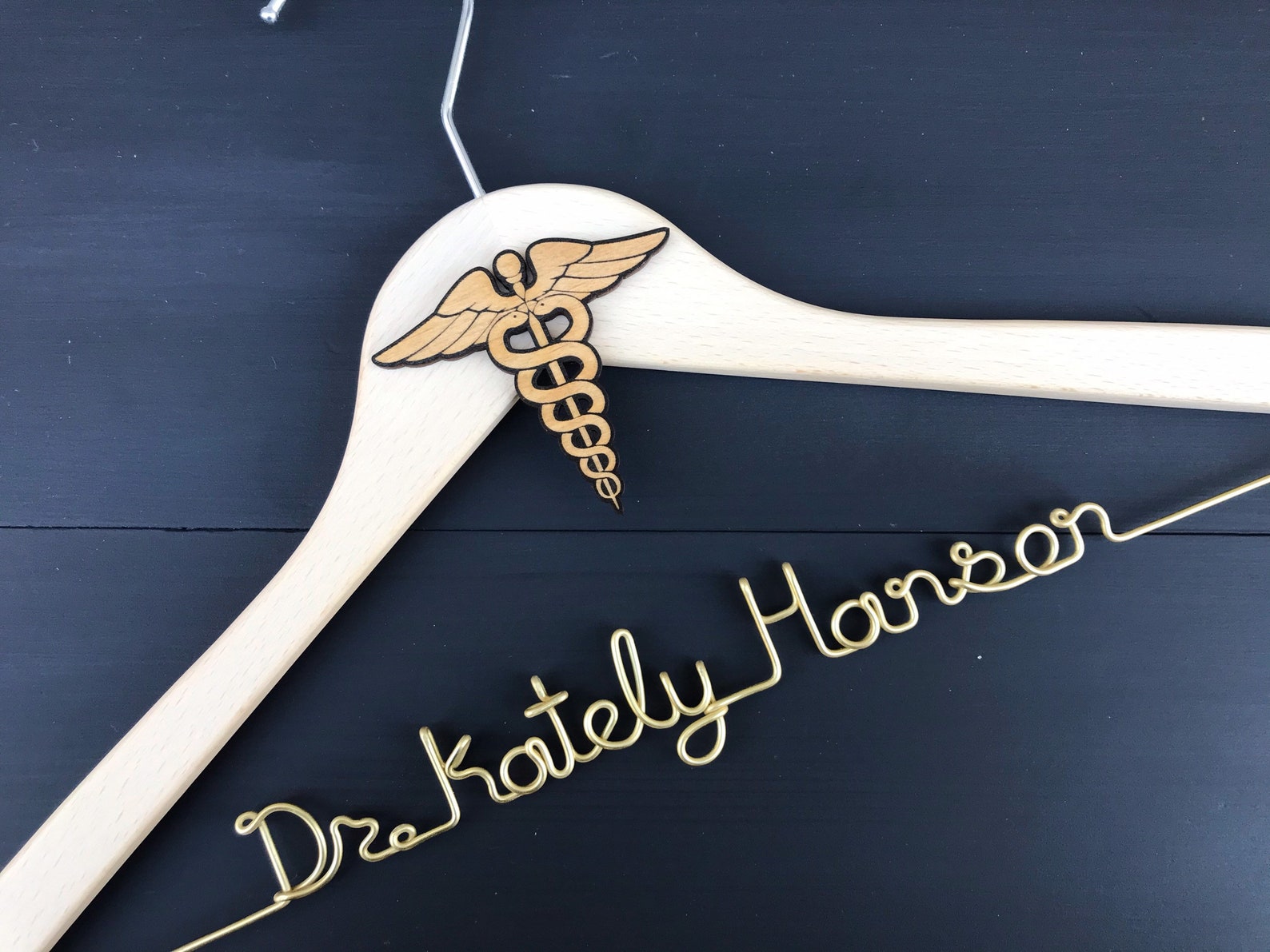 Doctor Coat Hanger Caduceus Decal Hanger Medical Gifts for - Etsy