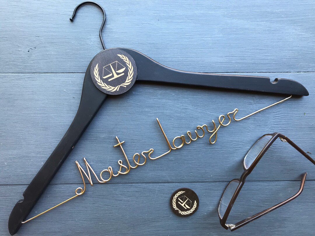 Judge Hanger Robe Hanger Judge Gift Idea Juris Doctorate - Etsy