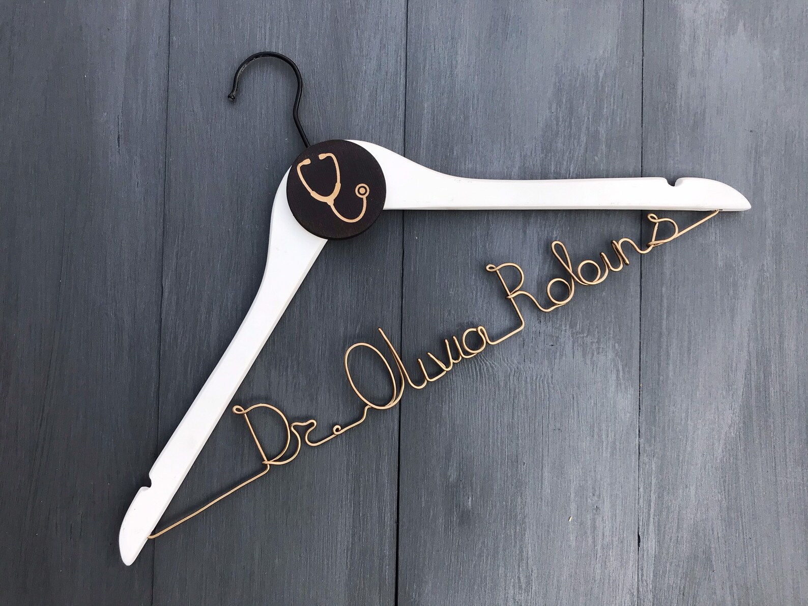 Doctor Coat Hanger Caduceus Decal Hanger Medical Gifts for - Etsy