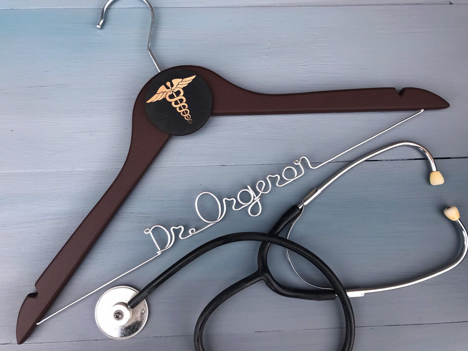 Doctor Coat Hanger Caduceus Decal Hanger Medical Gifts for - Etsy
