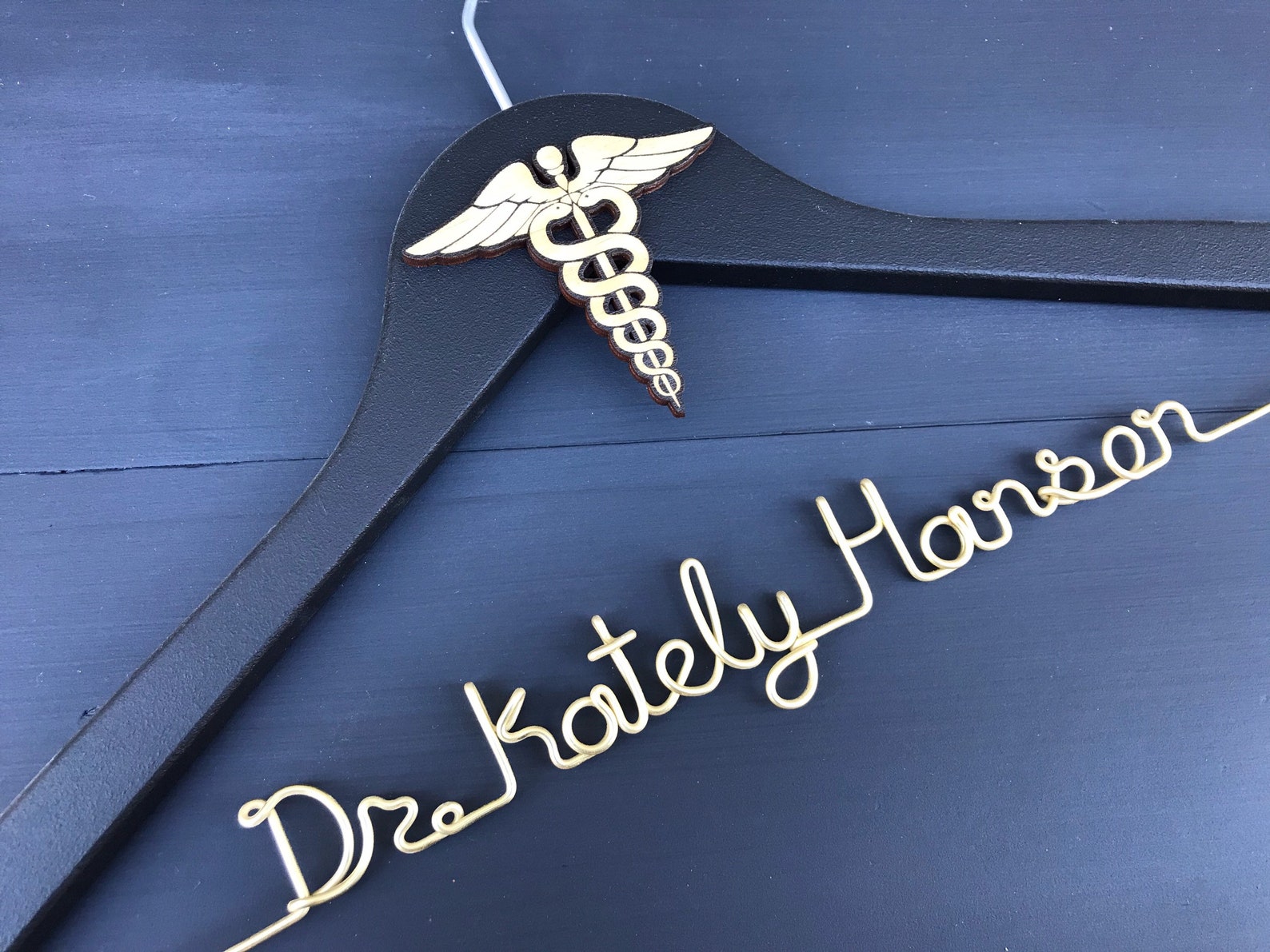 Doctor Coat Hanger Caduceus Decal Hanger Medical Gifts for - Etsy