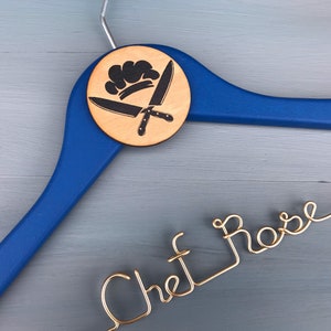 Chef Gift, Culinary Gifts, Personalized Chef Coat Hanger, Culinary ...