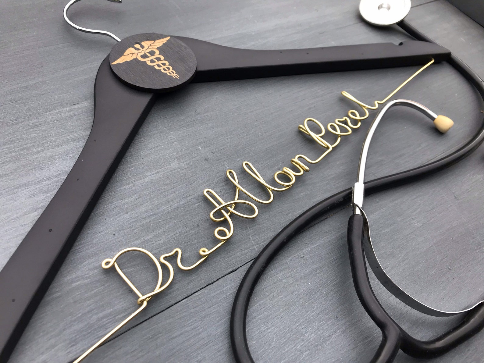 Doctor Coat Hanger Caduceus Decal Hanger Medical Gifts for - Etsy