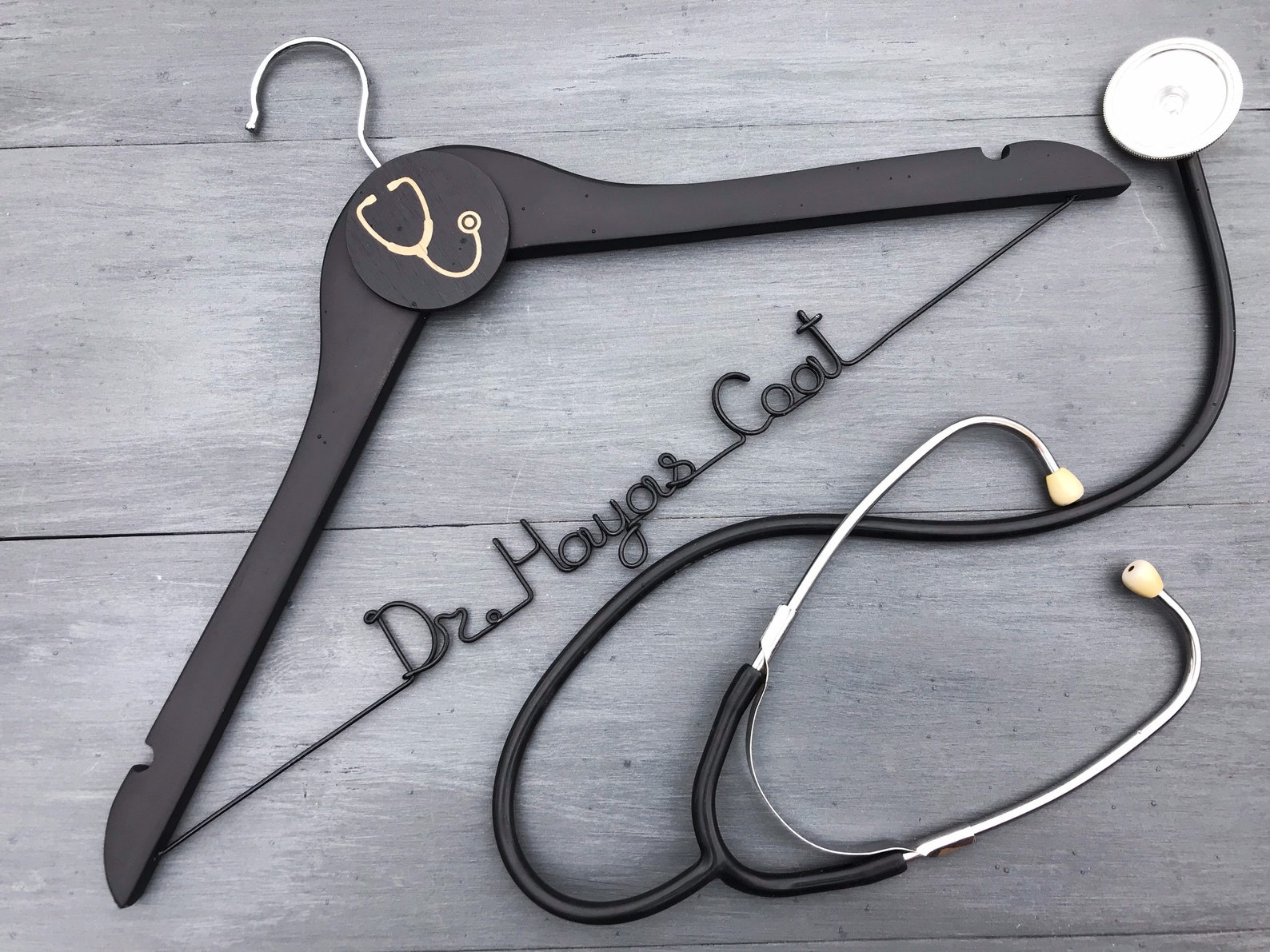 Doctor Coat Hanger Caduceus Decal Hanger Medical Gifts for - Etsy
