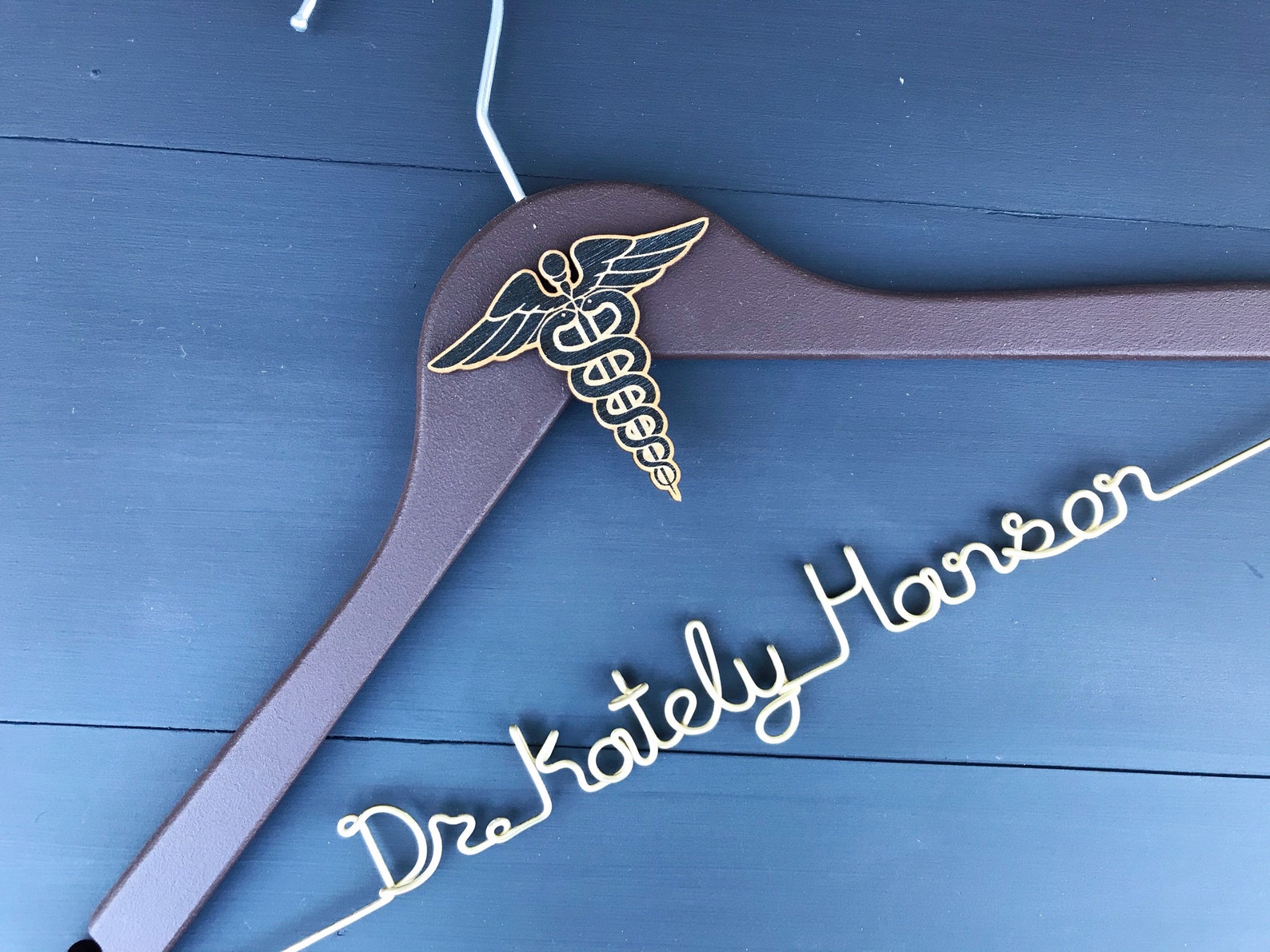 Doctor Coat Hanger Caduceus Decal Hanger Medical Gifts for - Etsy