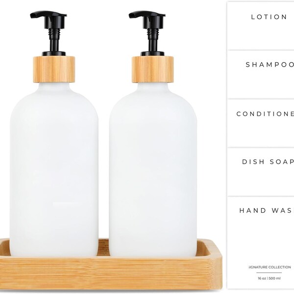 Kitchen Soap Dispenser Set With Tray - Etsy