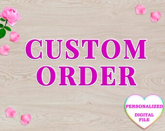 Custom Order Card | Etsy