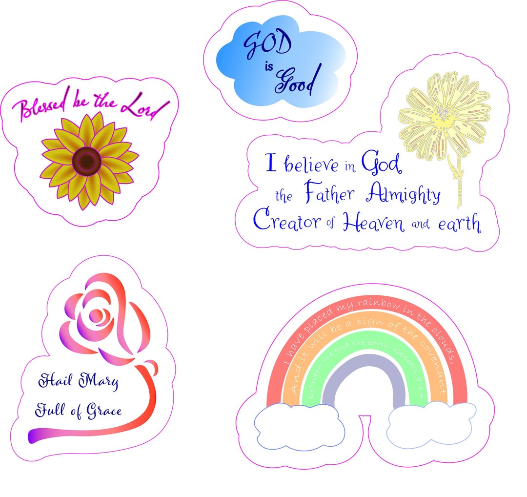 Catholic Religious SVG, EPS, PDF, Logo Clipart, Files for Cricut ...