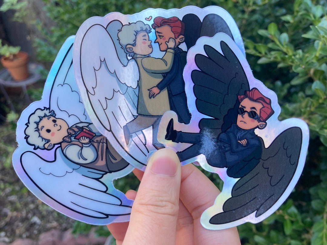 Ineffable Husbands Aziracrow 3 Holo Stickers WEATHER RESISTANT - Etsy