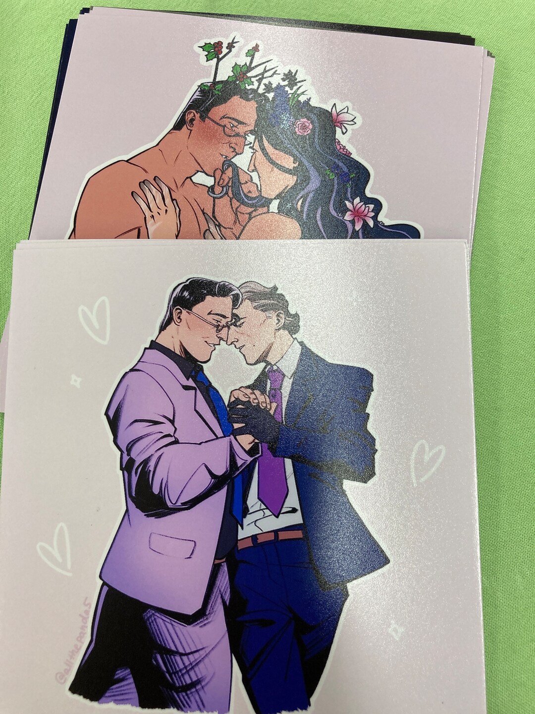 Soft Romantic Queer OC Miniprints - Etsy