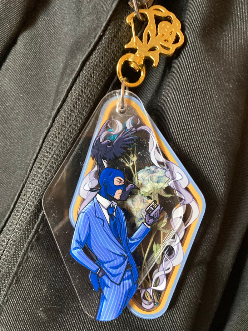 Aesthetic TF2 Dried Flower Charm - Etsy