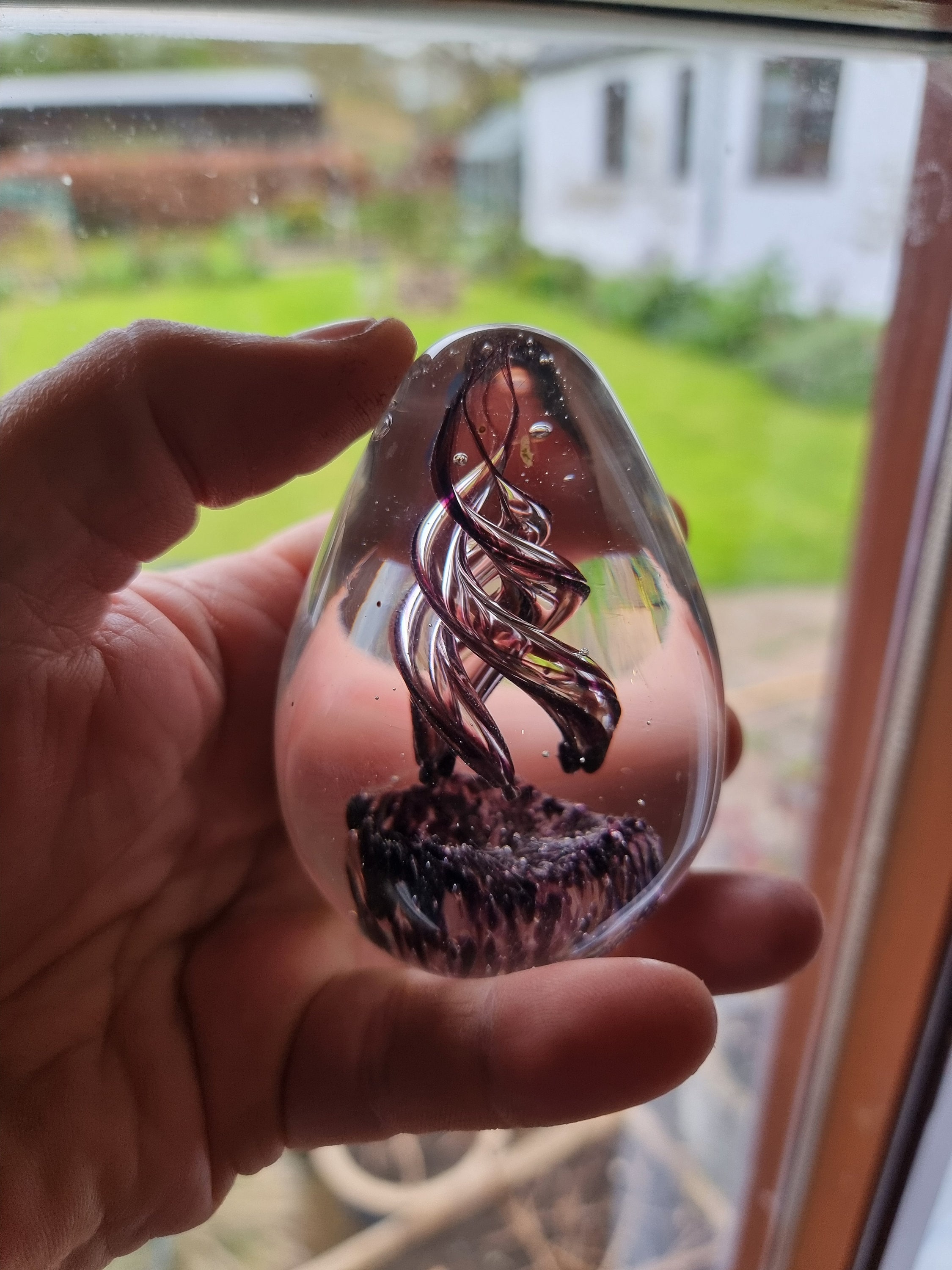 Vintage Three Serpentine/ Air Twist Paperweight Beautiful Stunning ...