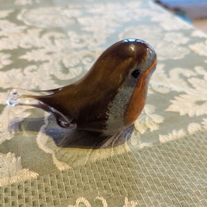 A Beautiful Glass Robin Langham Glass Company - Etsy