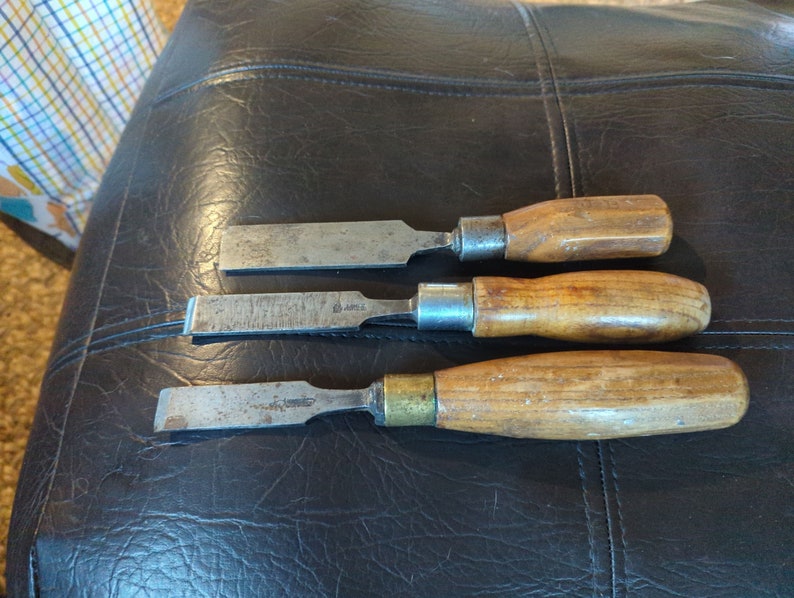 A Selection of Vintage Tools,long Lasting Tools, Vintage Chisels - Etsy