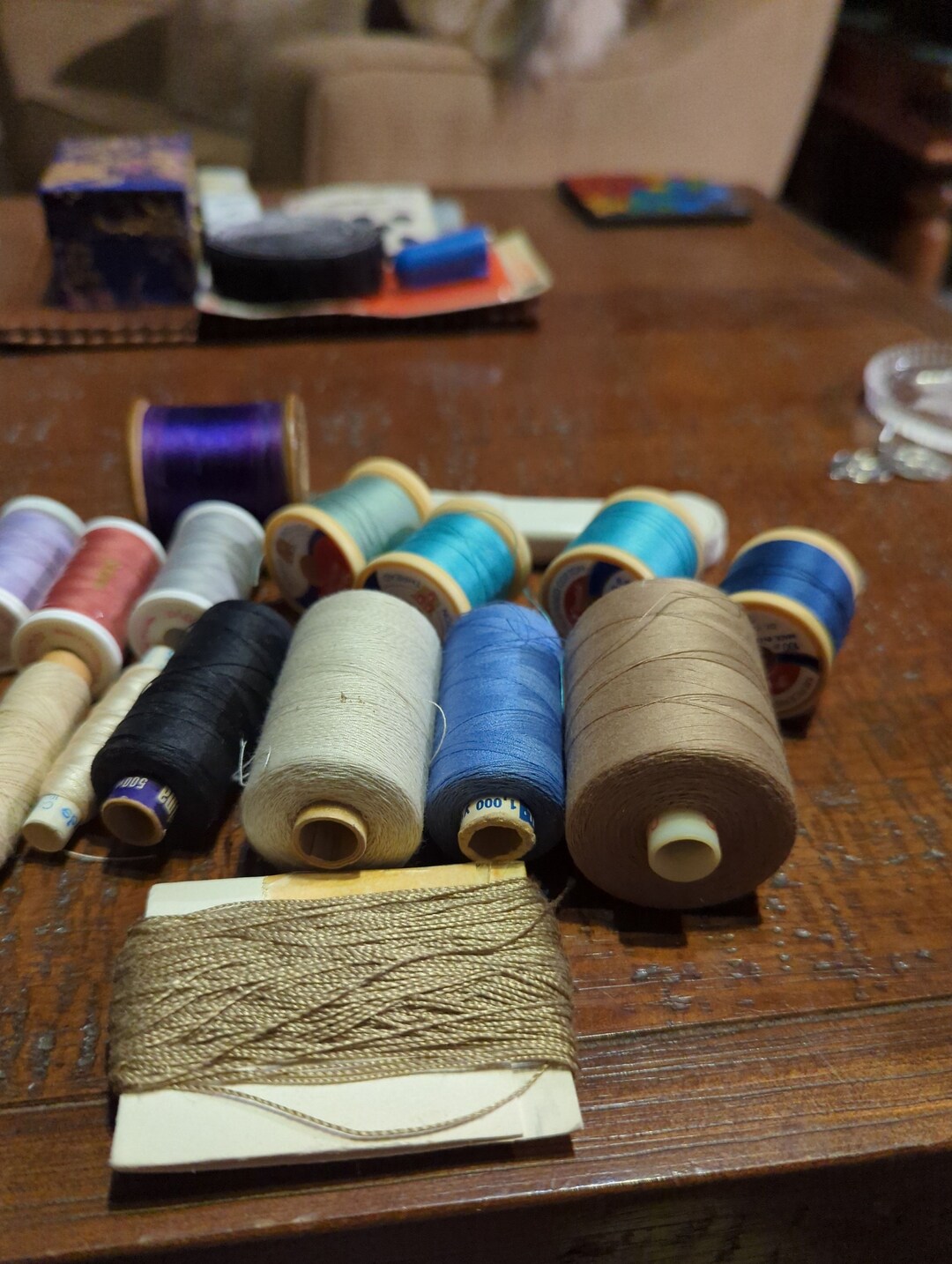 A Selection of Vintage Threads Cottons and Braid - Etsy
