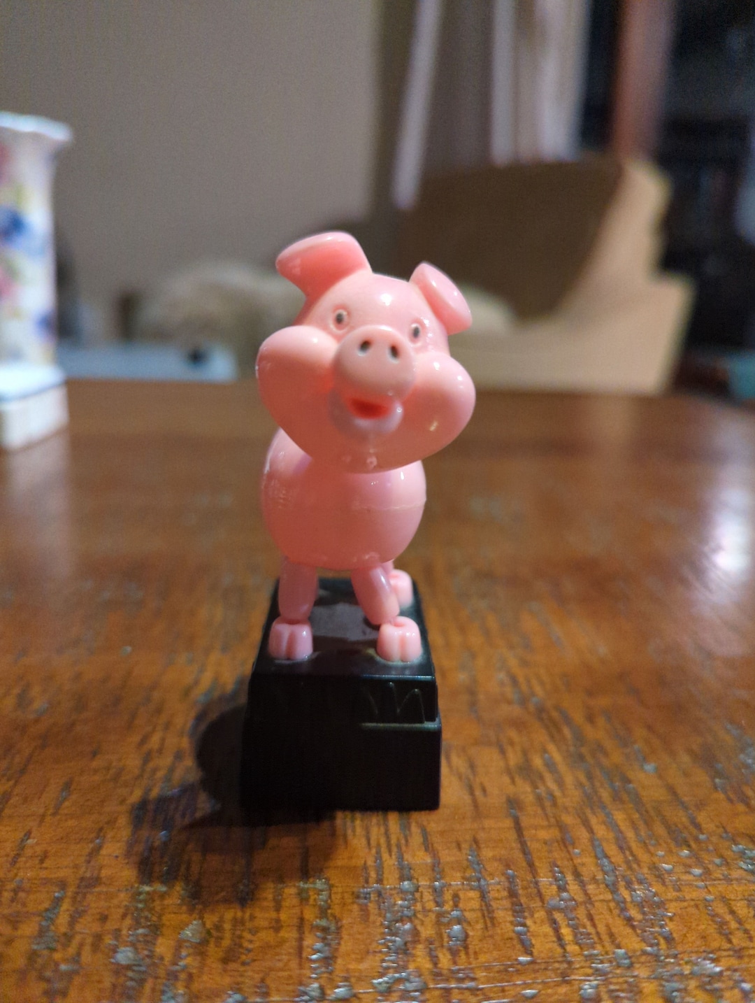 Vintage Push Pig - Etsy