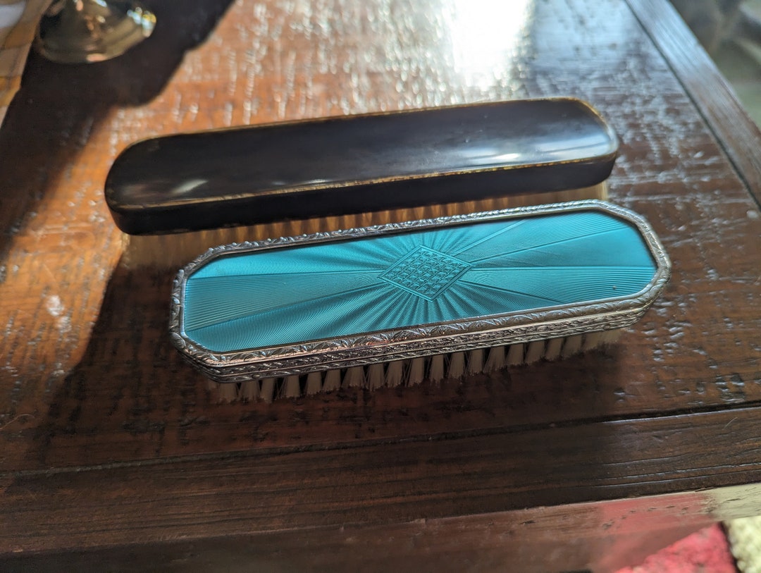 Two Beautiful Vintage Dressing Table Brushes - Etsy