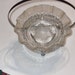 Stunning Sugar Cube Glass Bowl With Chrome Stand - Etsy