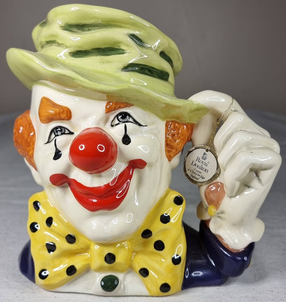 Vintage Royal Doulton "the Clown"ceramics, Toby Mugs, Clown Toby, Mugs ...