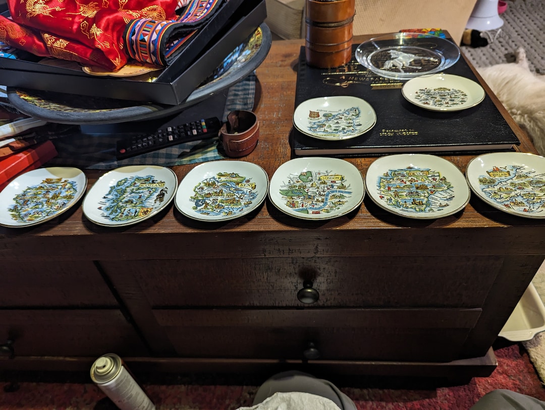 Seven Falcon Ware Small Ceramic Side Plates - Etsy