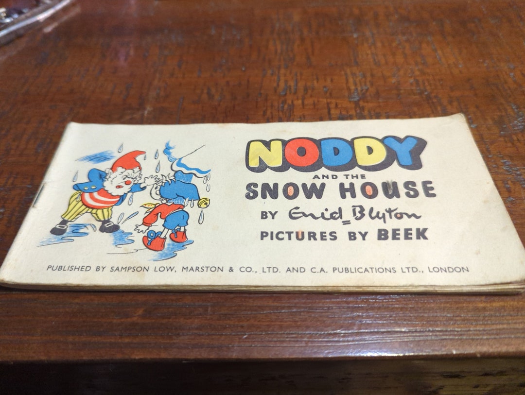 Vintage Enid Blyton Noddy Strip Book - Etsy