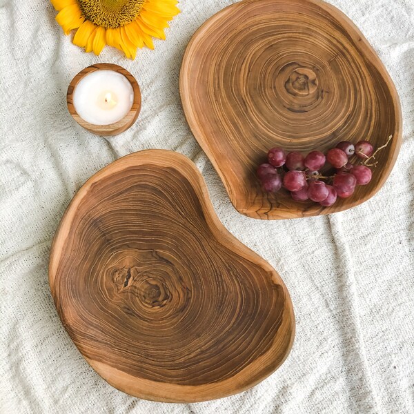 Wood Dinnerware - Etsy
